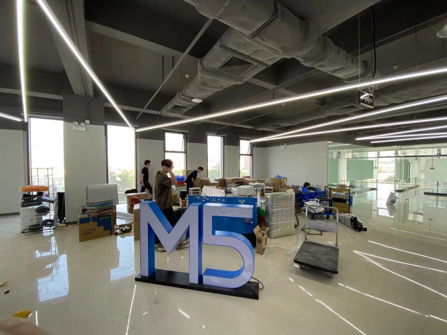 M5Stack on Twitter: "M5Office Moving. https://t.co/Gwapgq3PTs" / Twitter