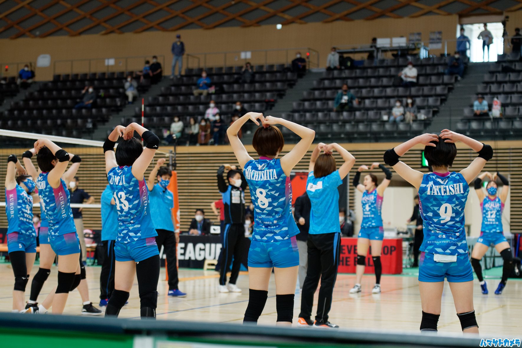 ハマサトカメラ on Twitter: "KUROBEアクアフェアリーズの写真を初めて投稿🏐 中部地方での試合が少ないのですよね🤔近年 2021年1月16.17日 ウイングアリーナ刈谷 ...