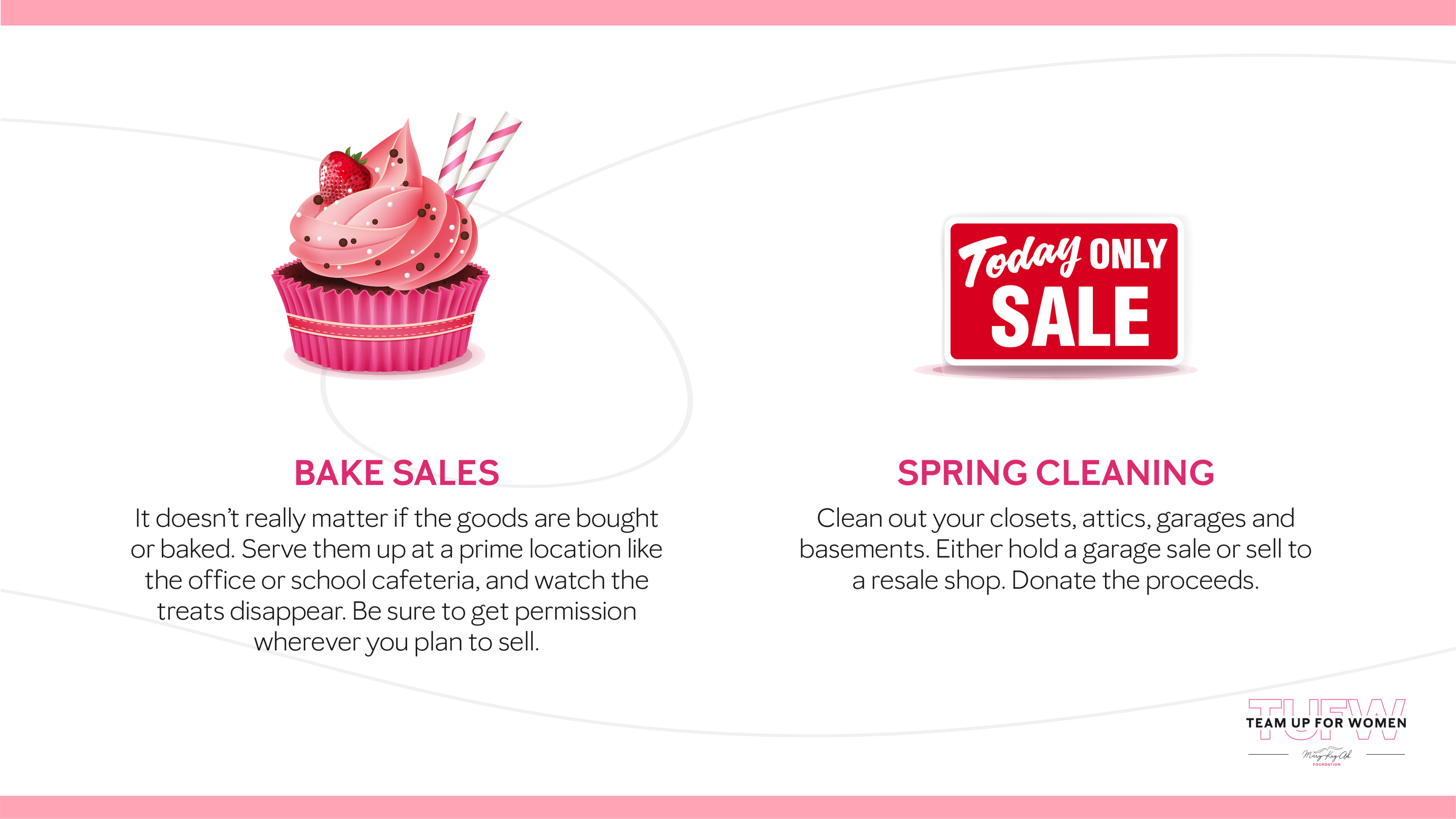 Bake Sale Fundraiser Ideas