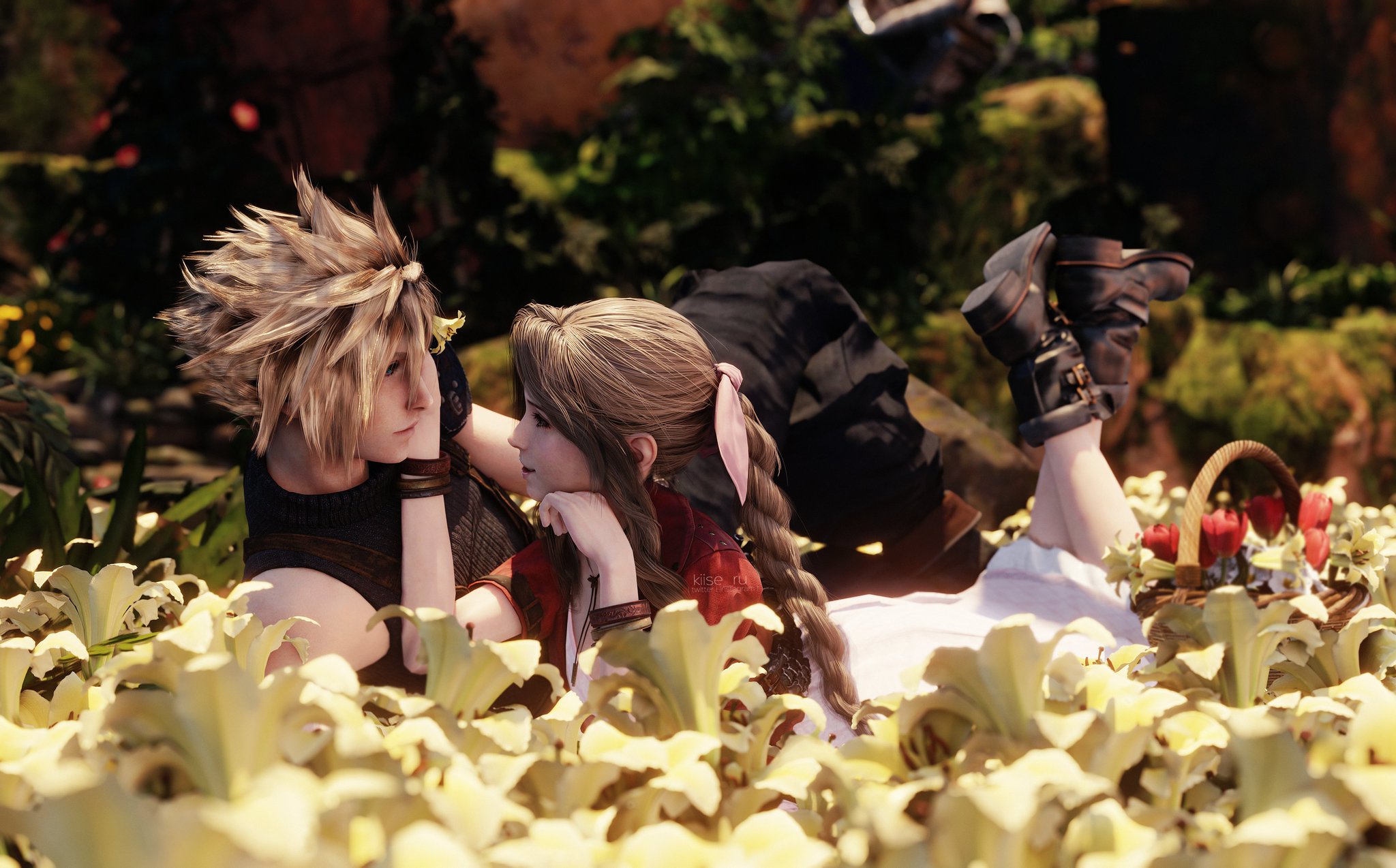 Gil on Twitter: "Know that we have met before and that we will meet again. 🌸 #FF7R ...