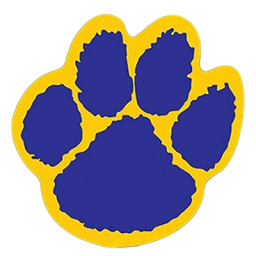 Gold Cougar Paw Logo