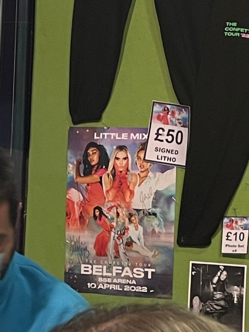 Little Mix Signed Poster