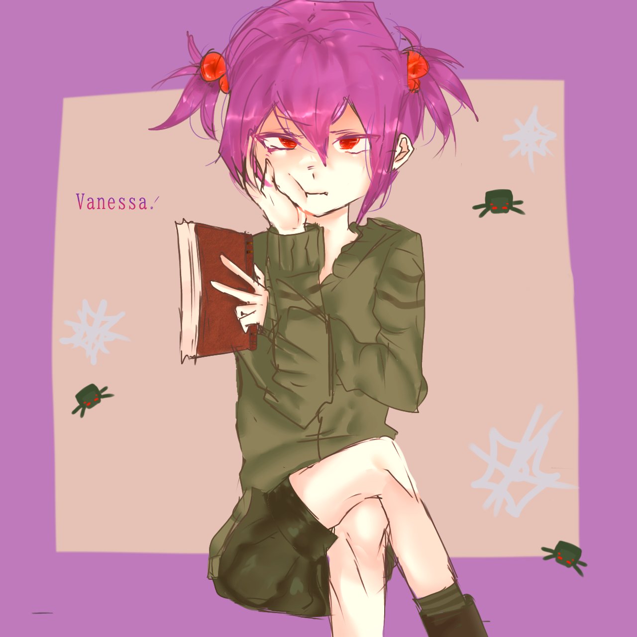 Minecraft Cave Spider Girl