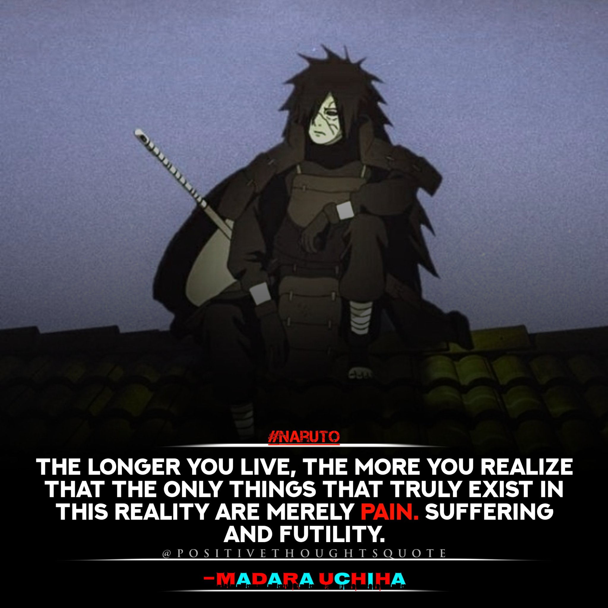 Uchiha Madara Famous Quotes The Real Reason Madara Uchiha Lost Despite