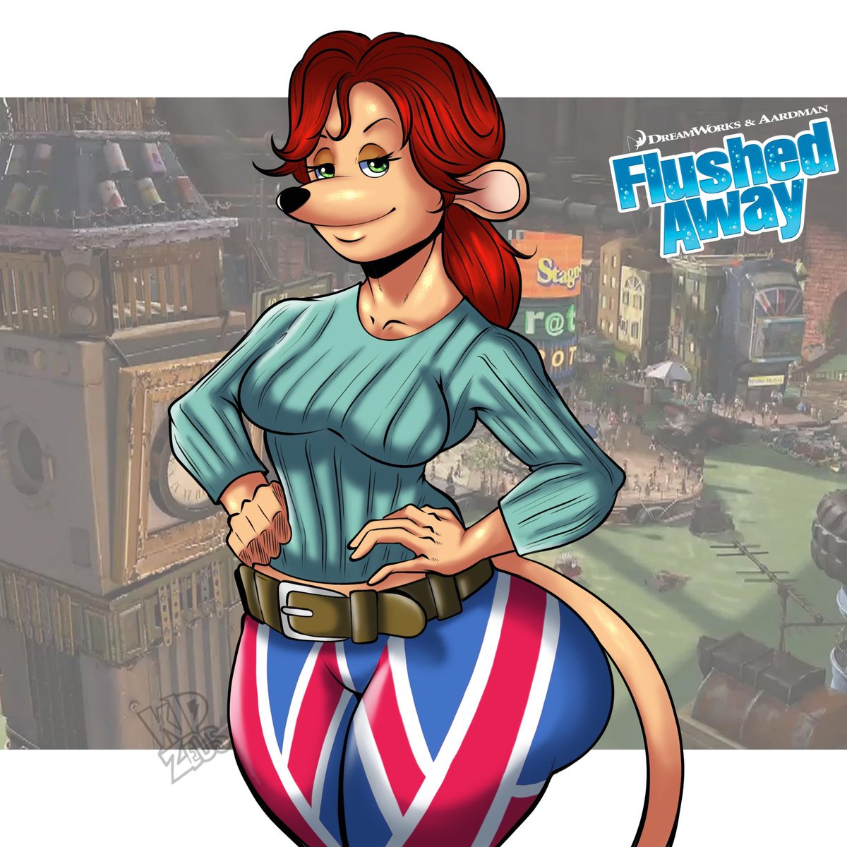 Flushed Away Rita Belt