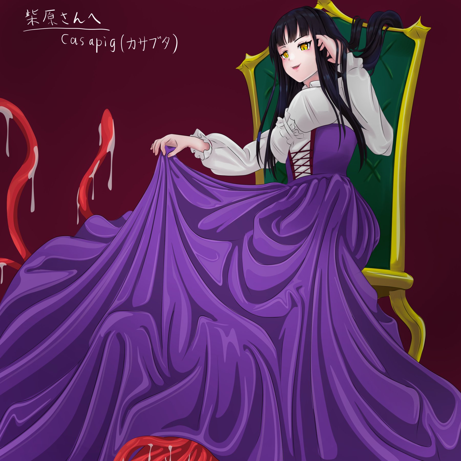 Casapig(カサブタ) on Twitter: "センシティブじゃない方、改めて。 リサさんは綺麗な黒髪も魅力。 https://t.co/0TTkxtCfvv" / Twitter