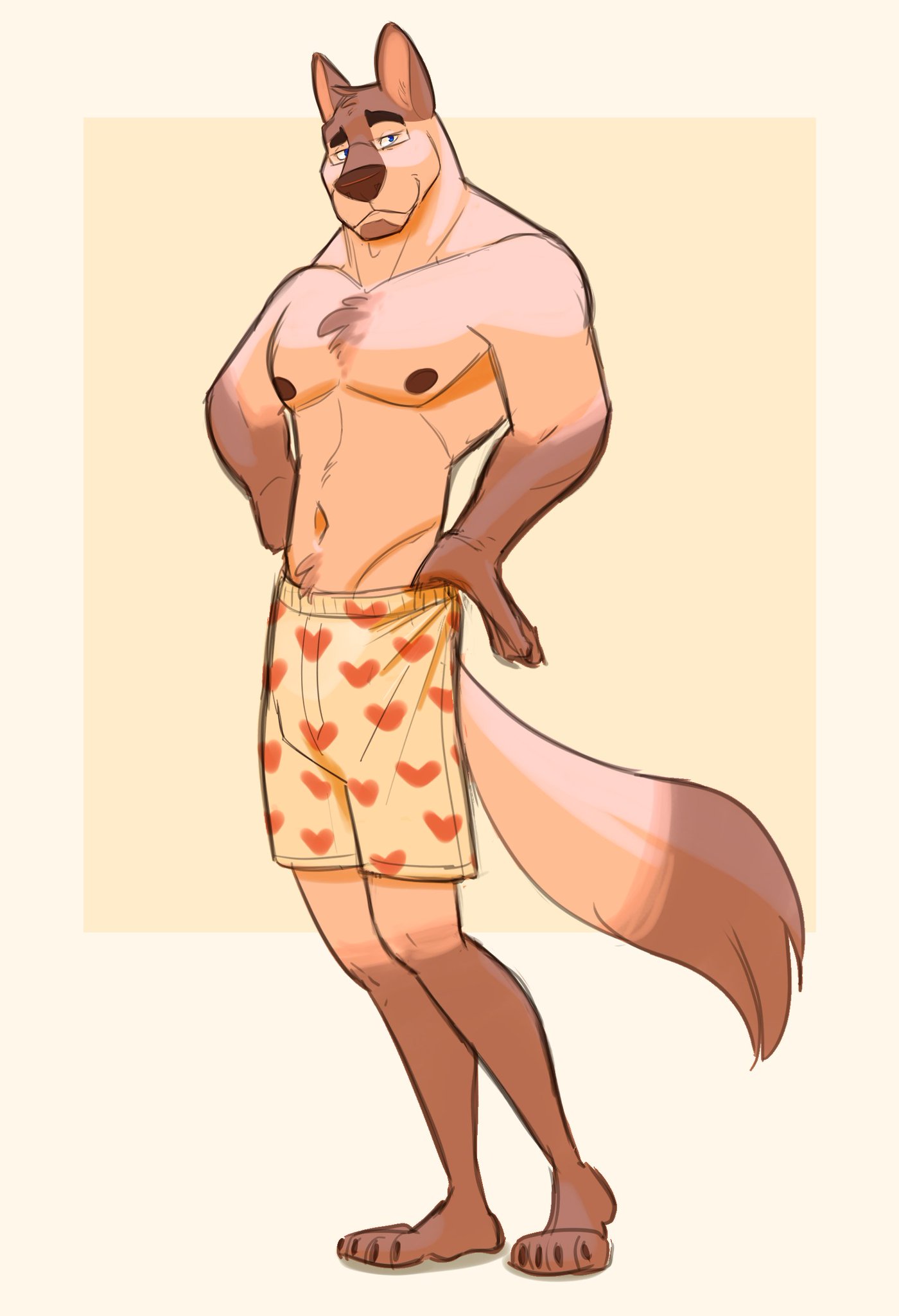 LizardSoup (commissions closed) on Twitter: "Quintin in his dorky boxers https://t.co/3VJ4M5xE4H ...