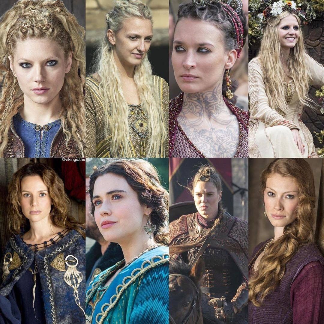 Female Cast Of Vikings