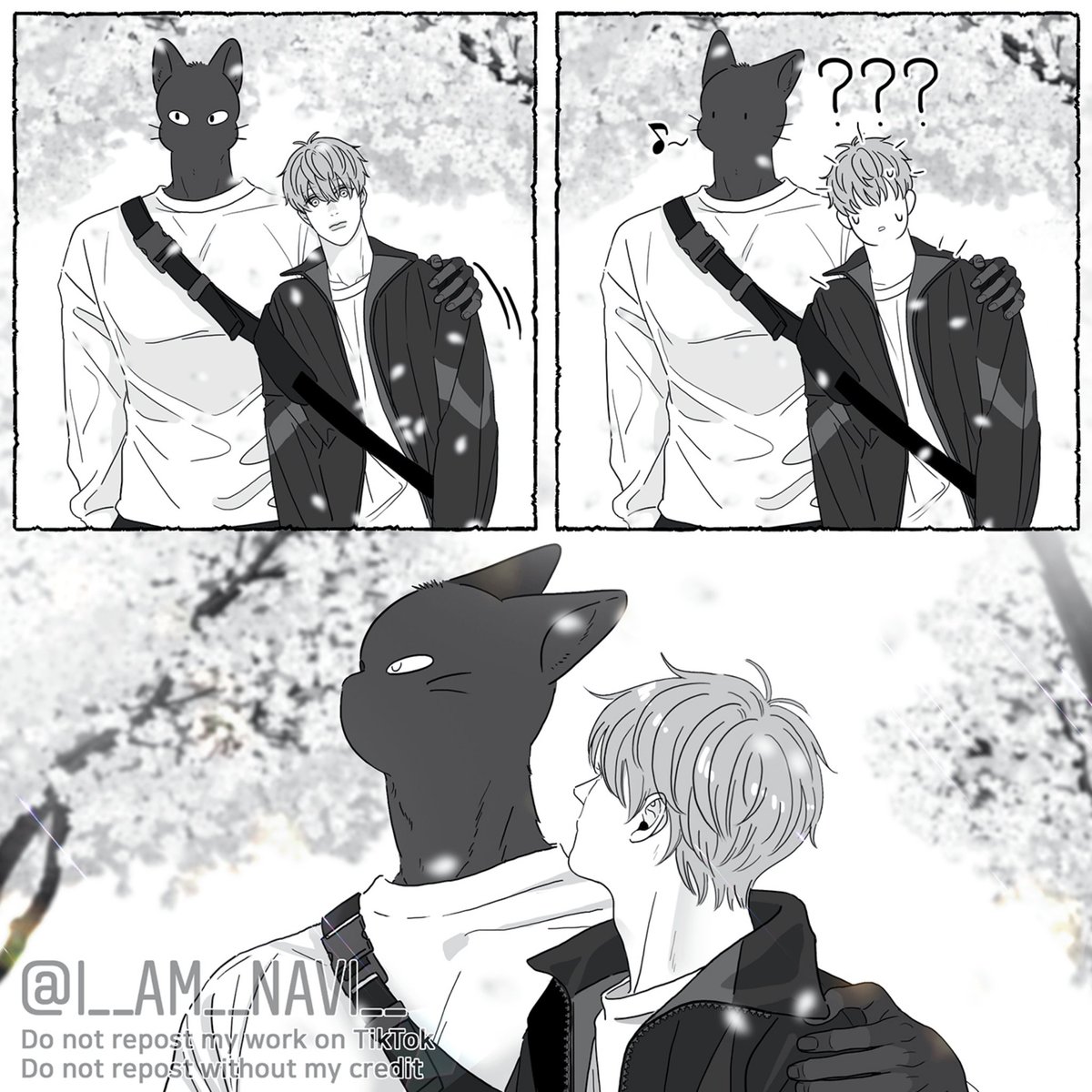 「🌸🌸🌸_1 Do not repost my work on tiktok Do not repost with」나비ㅣNAVIの漫画