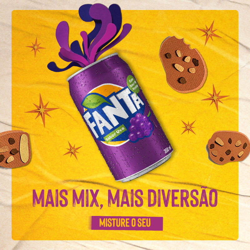 Fanta Brasil on Twitter: "Depois de misturar todos os sabores de Fanta seu lanche fica 10/10 em ...