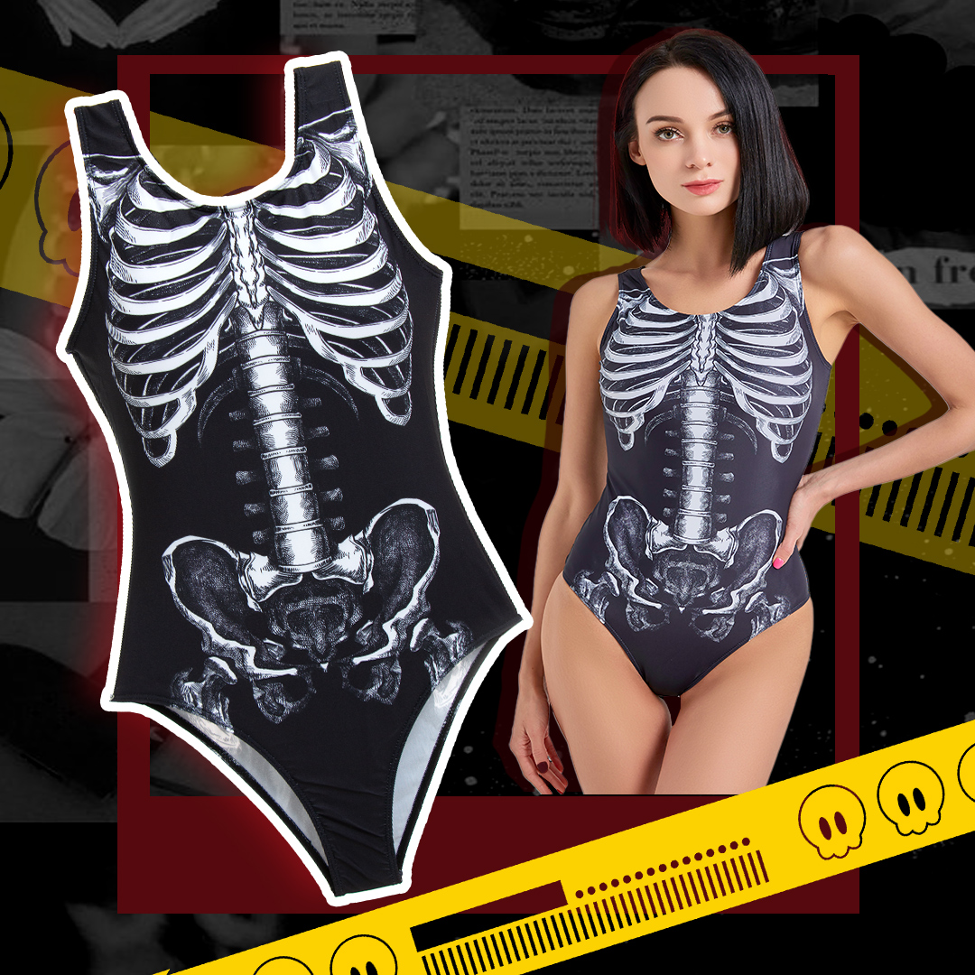 💀do You Like Gothic Style Swimsuit This Is A Gothic Style Swimsuit