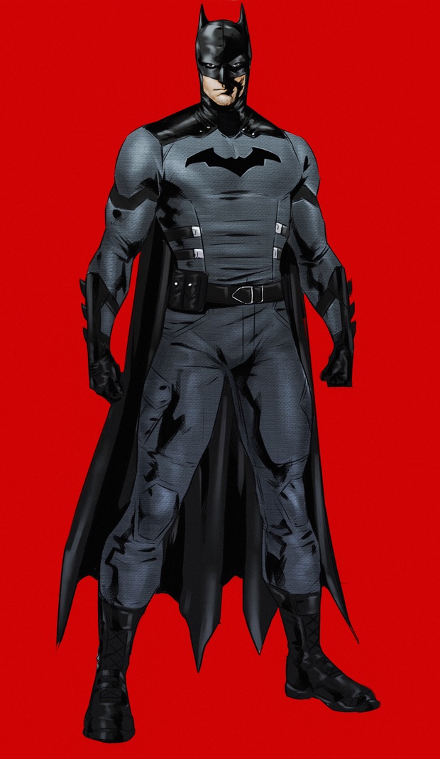 Batman Costume Concept Art