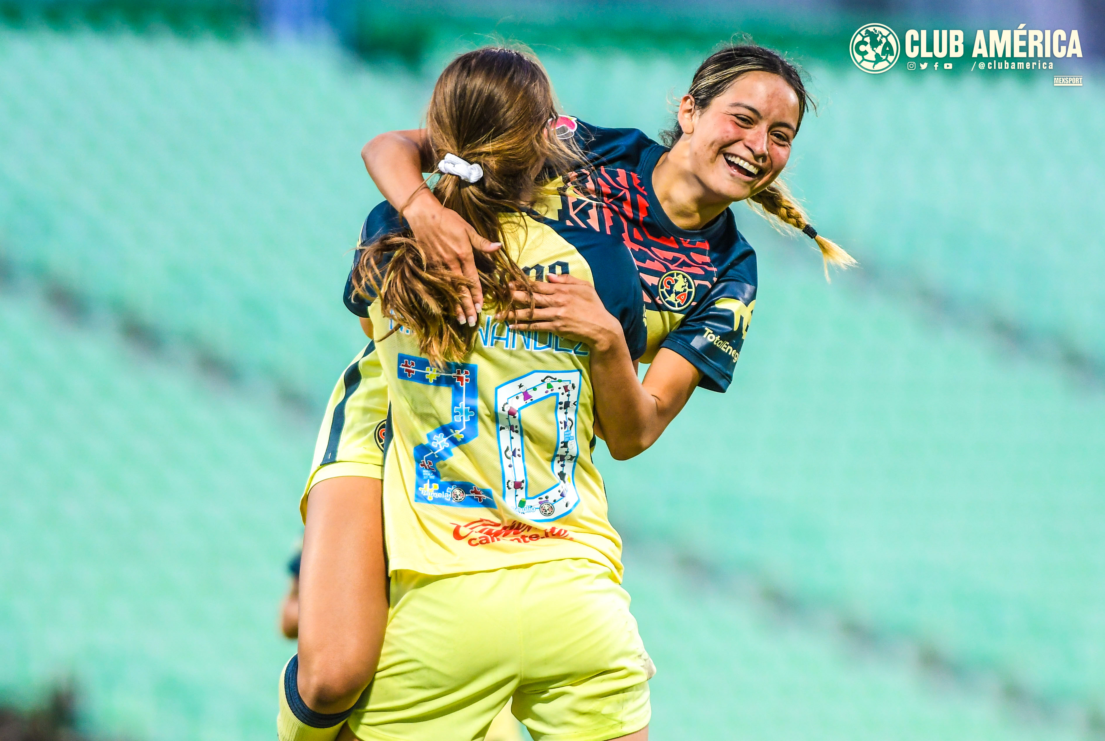 Club América Femenil on Twitter: "¡Abrazo de gol! 🦅🔥 #EstoEsAmérica https://t.co/sowVupr3ml ...