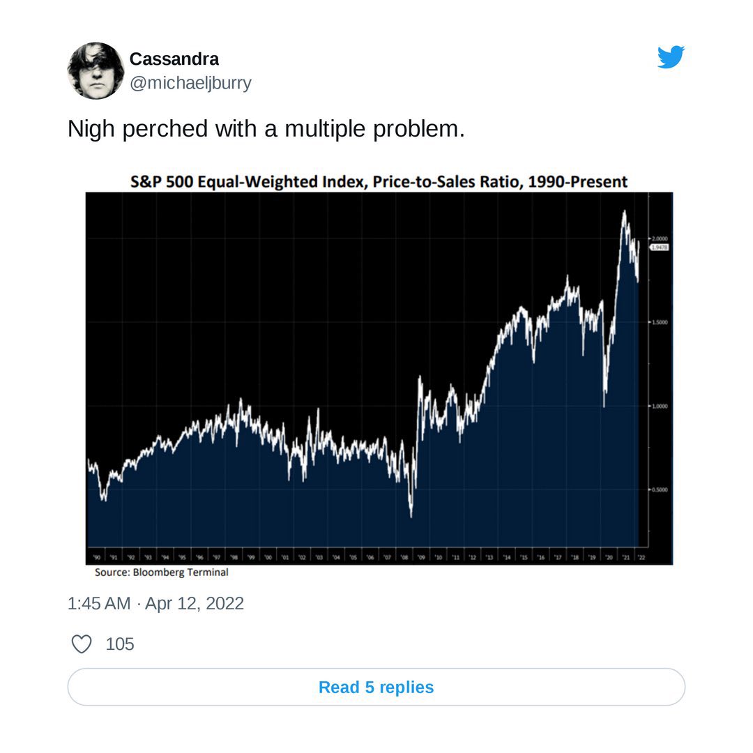 Michael Burry Archive on Twitter: "https://t.co/RASyHBBlOx" / Twitter