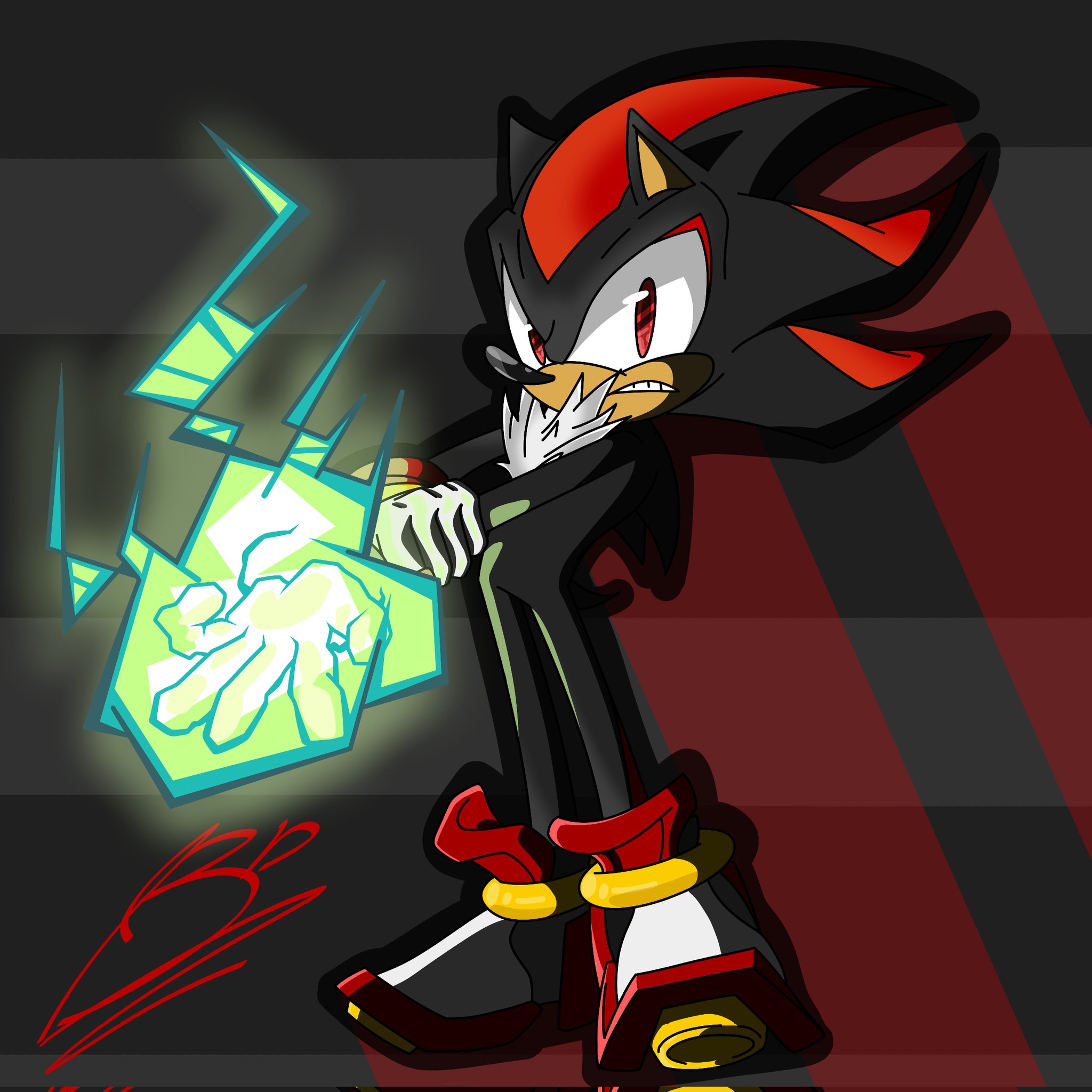 Black And Red Hedgehog