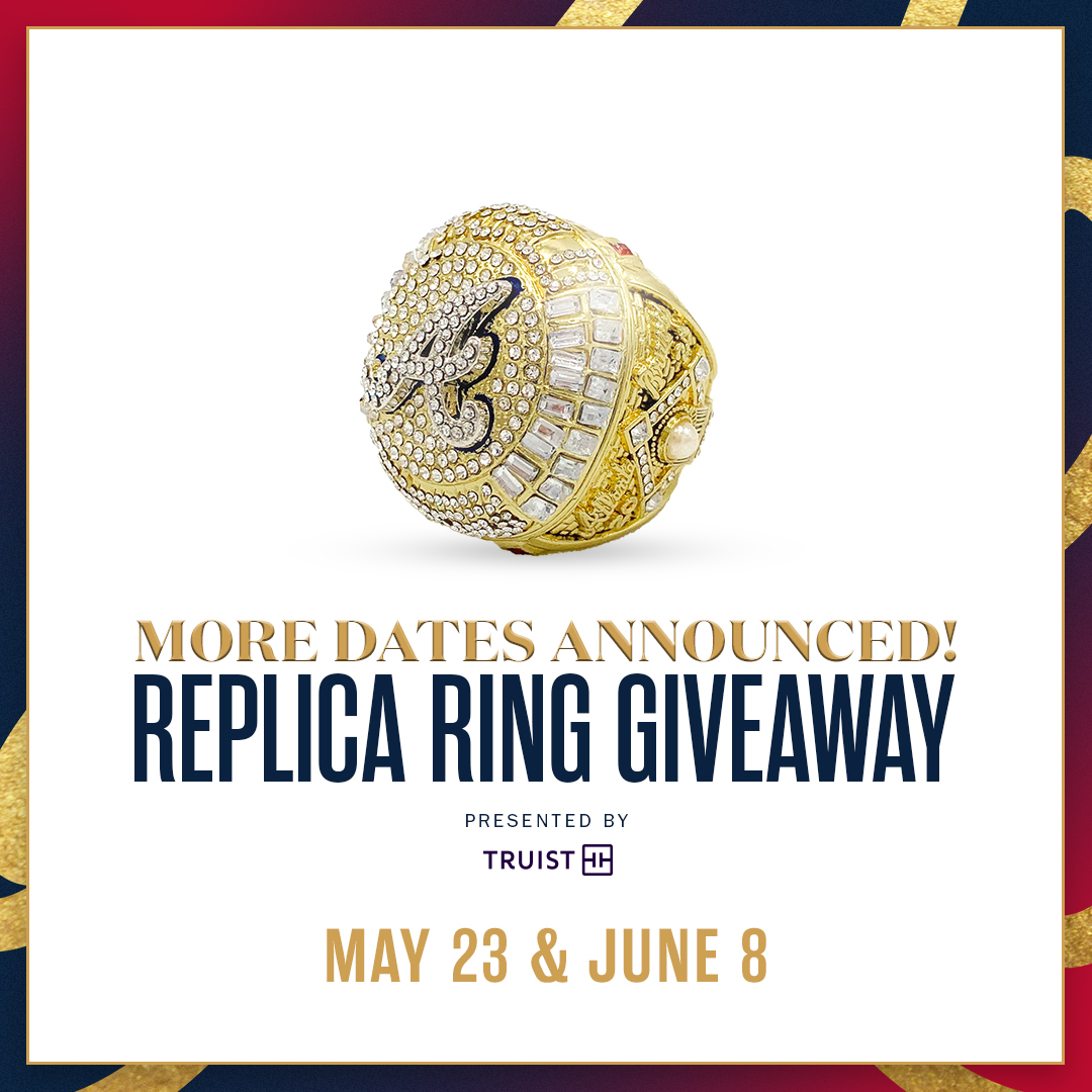 Braves World Series Replica Ring (w/ Schedule and Program) - munimoro ...