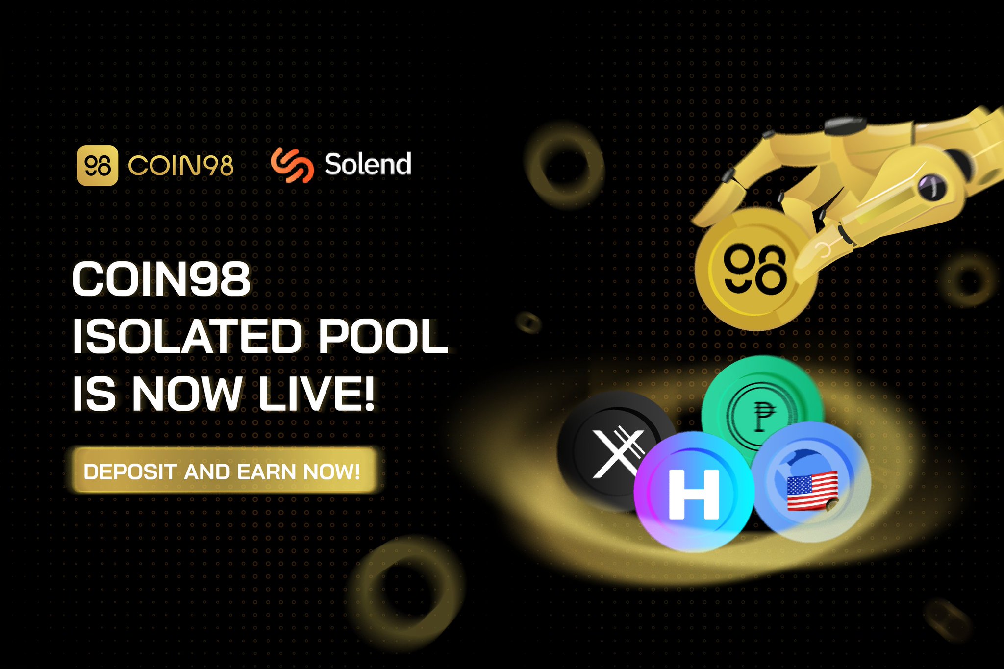 Coin98 Super App (Formerly Coin98 Wallet) on Twitter: "1/ Coin98 Isolated Pool with 5 reserves # ...