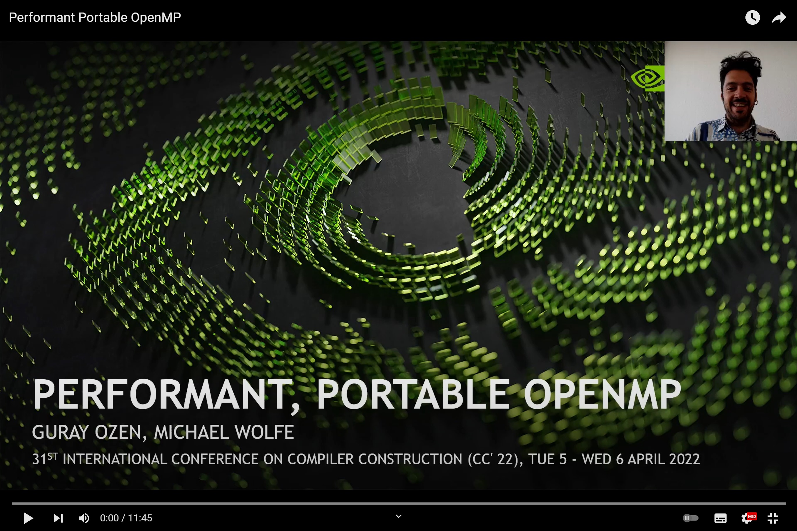 OGAWA, Tadashi on Twitter: "=> "Performant Portable OpenMP", NVIDIA, CC 2022 https://t.co ...