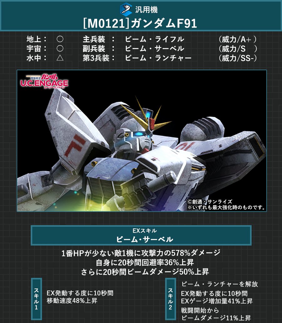 【UCE】機動戦士ガンダム U.C. ENGAGE（ユー・シー・エンゲージ）公式 on Twitter: "【イベントガシャ開催】 新規MSを入手できるガシャを開催予定！ 今回は、AEからMS ...