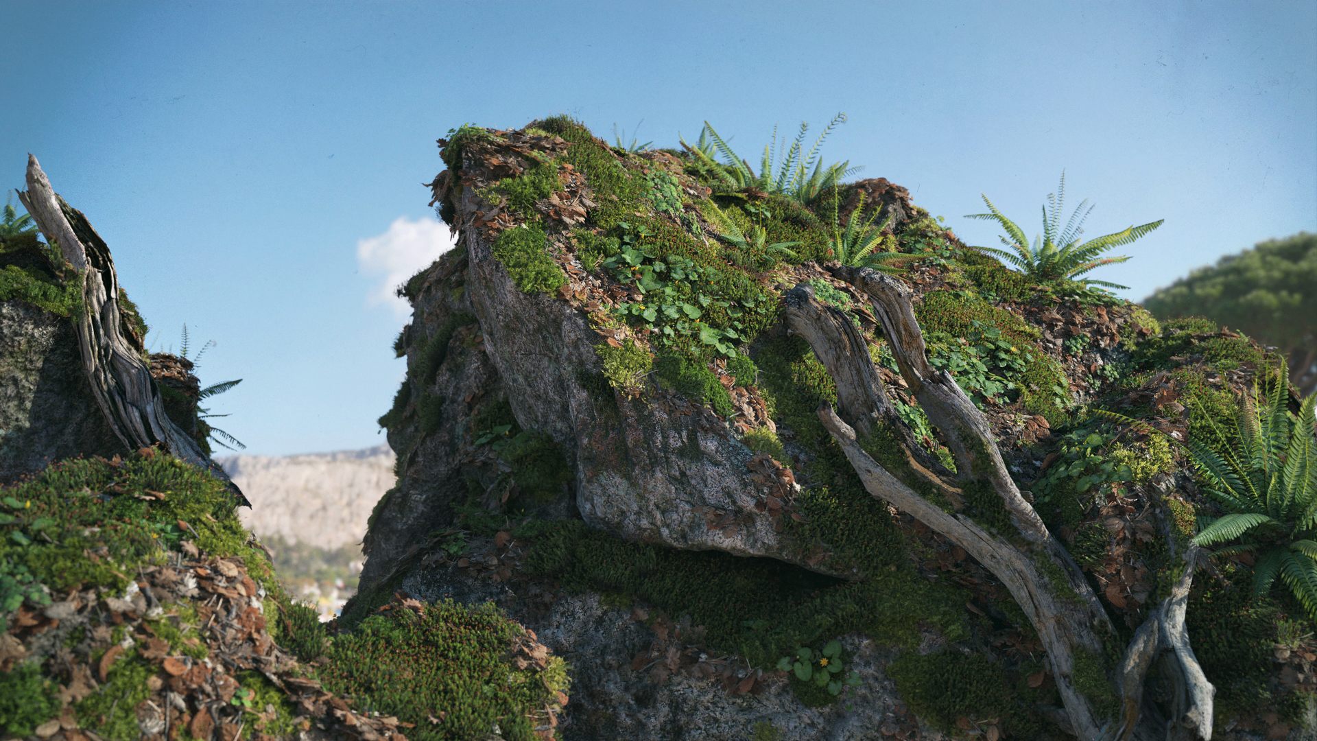 AssetKit3D on Twitter: "The Moss Biome Asset Kit I'm working on is close to be completed :) It ...