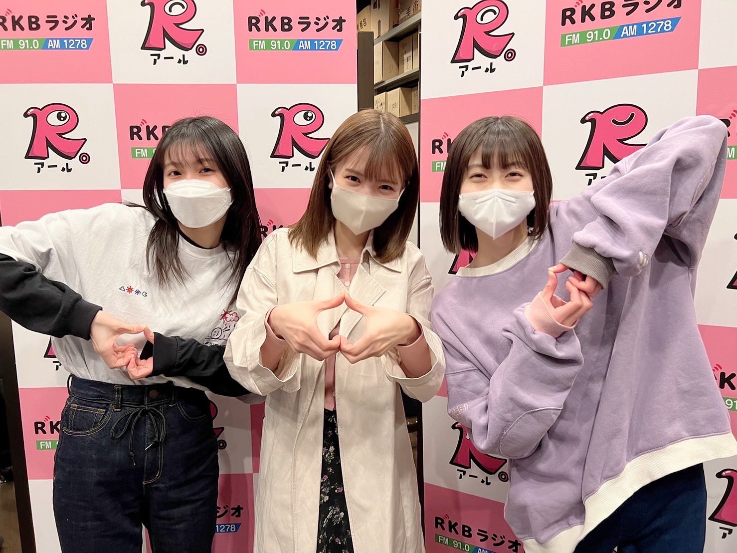 HKT48のももち浜女学院【RKBラジオ】 on Twitter: "生放送の興奮さめやらぬ、今夜4/12OAの #もも女 🍑は、#渕上舞 ちゃん＋ #地頭江音々 ちゃんが出演😍 今夜は、10 ...