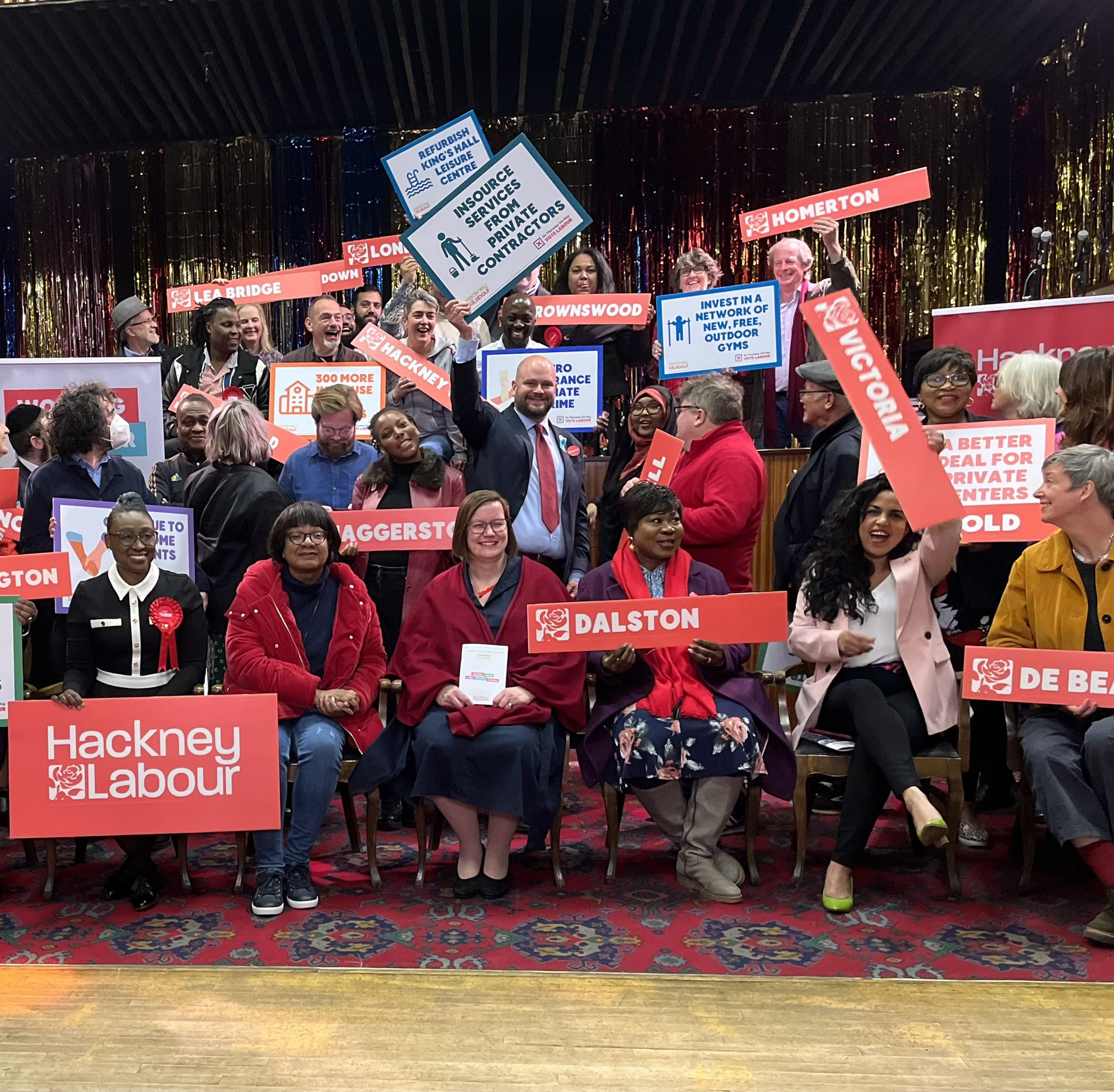 Diane Abbott MP on Twitter: "Great launch of Hackney Labour Party’s local election campaign ...