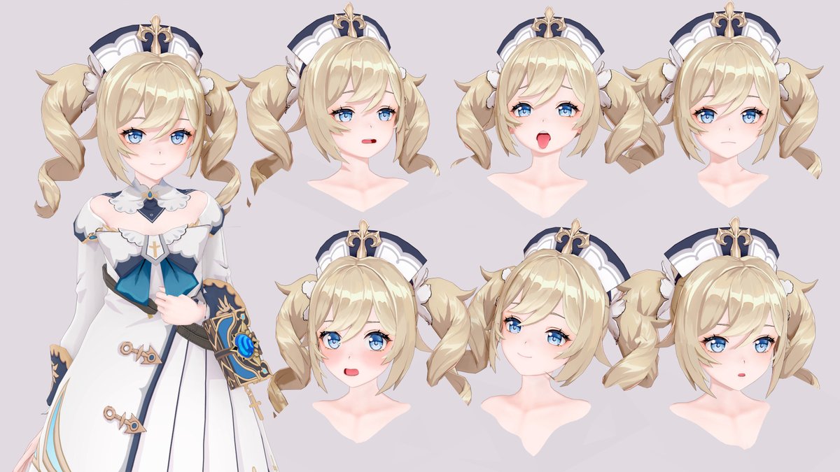 InsaneRelic4919 on Twitter: "RT @kyonko0087: [Koikatsu]人物卡配布 #原神 #芭芭拉 #barbara #コイカツ #キャラ配布 ...