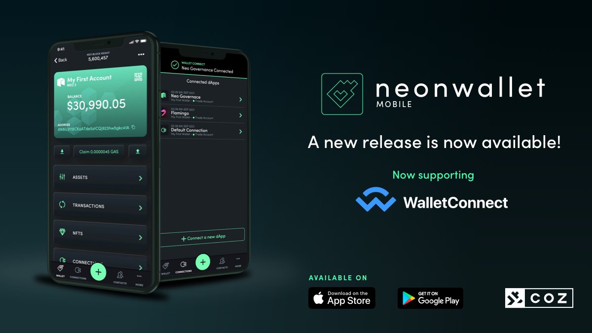 Neon Wallet Mobile: WalletConnect is Here!!! : r/NEO