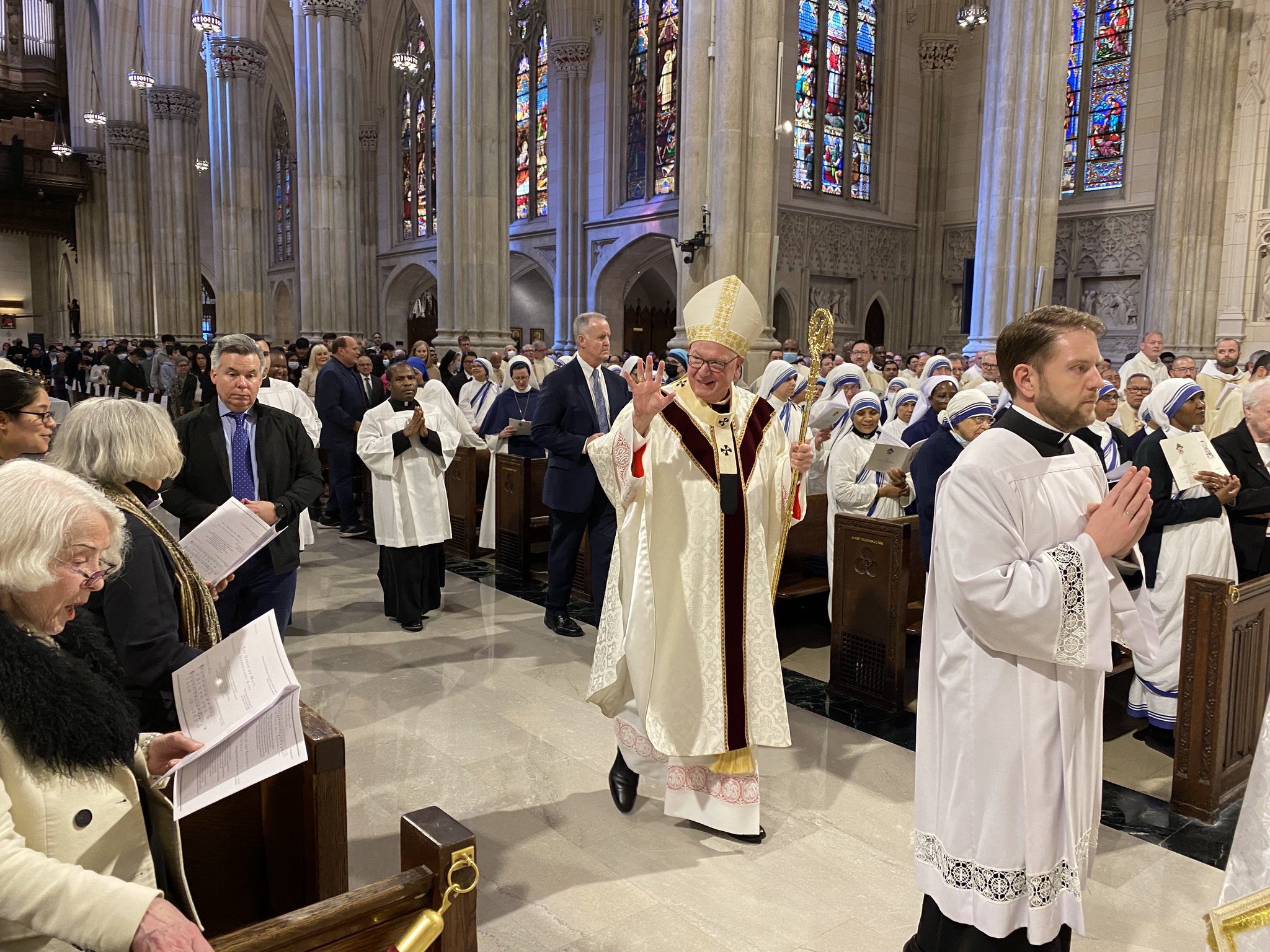 Cardinal Dolan On Twitter Today I Celebrated The Chrism Mass At