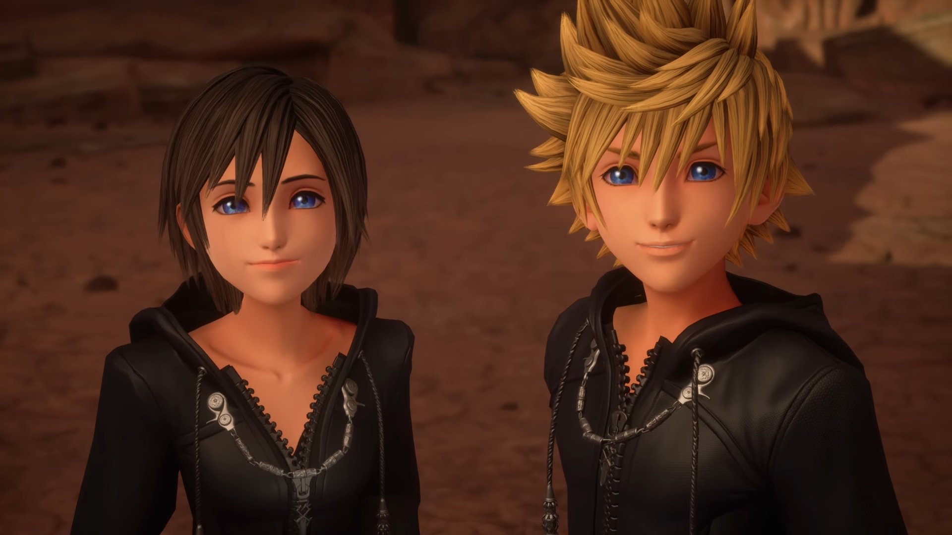 Kingdom Hearts Roxas And Xion