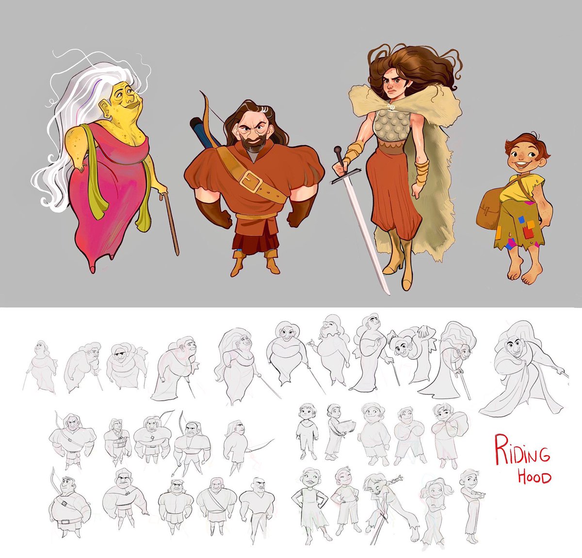 「Hi #PortfolioDay ! I'm Em, an illustrator, visdev artist and」em ☀️の漫画