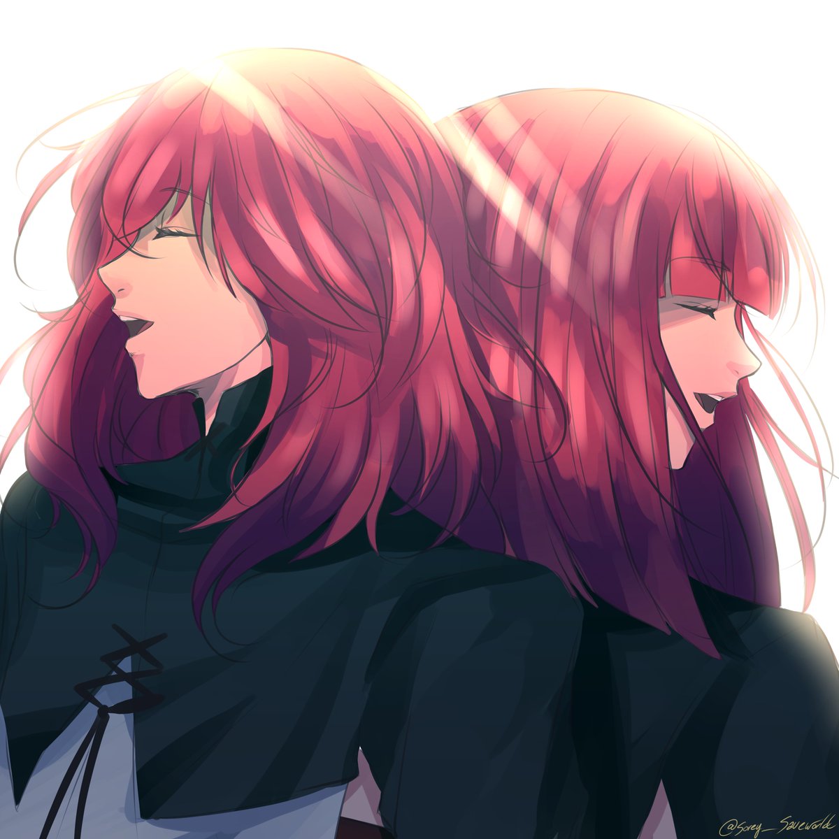 Sean | Sorey on Twitter Devola and Popola redraw : r/nier
