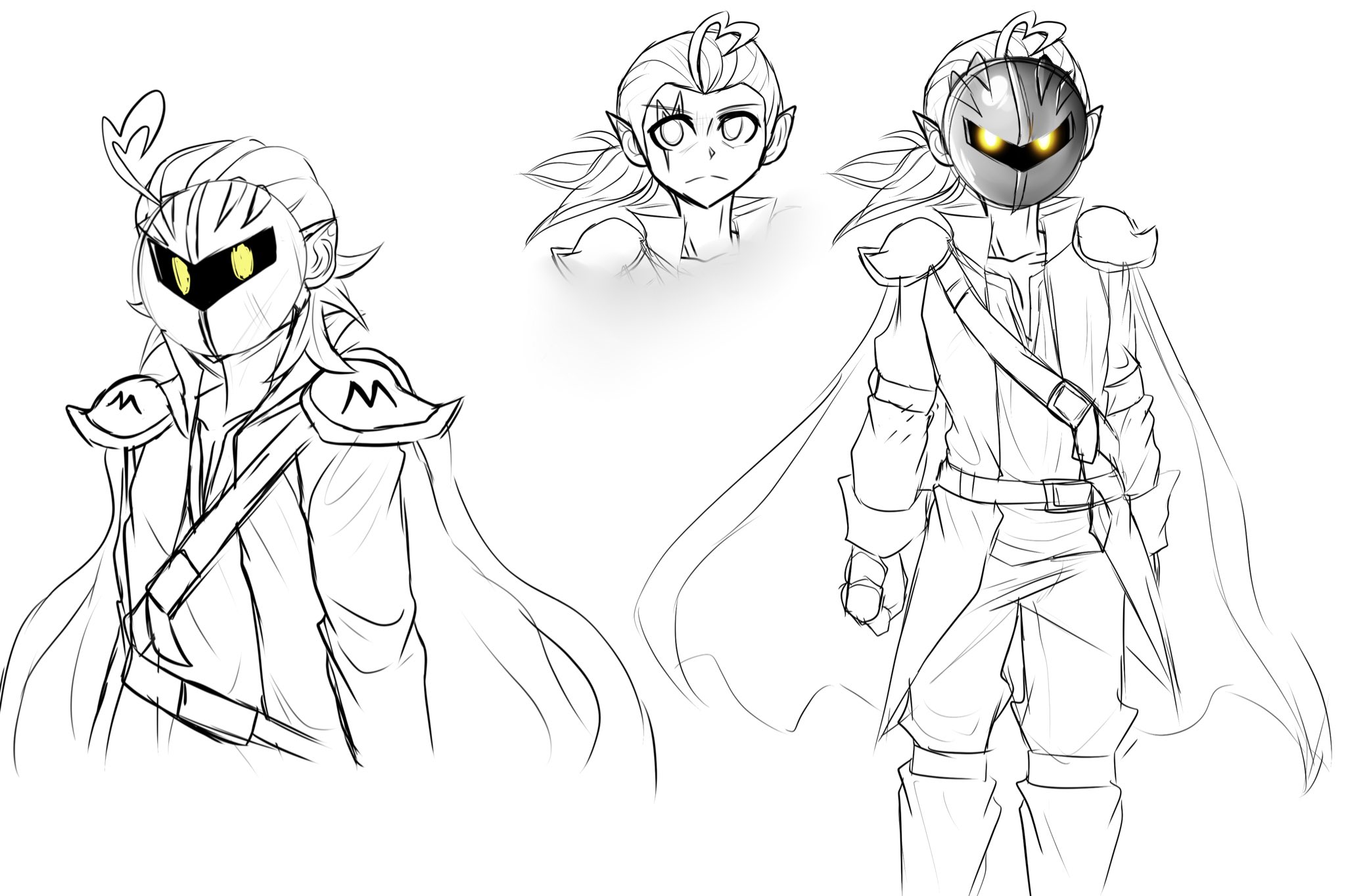 Dark Meta Knight Human Dark Meta Knight | Villains Wiki | Fandom