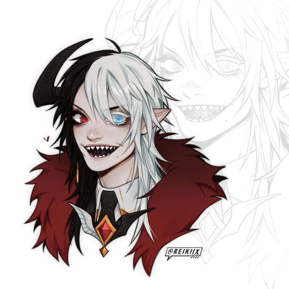 「I made an evil little oc for warm-ups 😌」|Rei ☀ ⏩ Back on commission ...