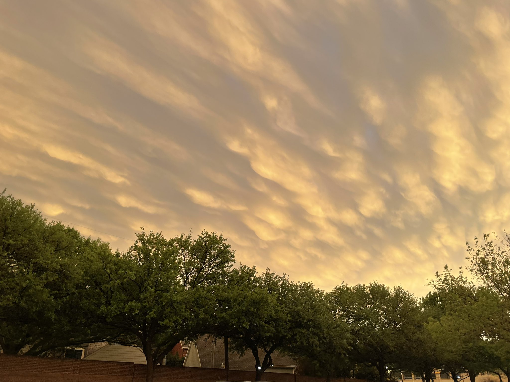 Yellow Clouds During Storm Derecho Turns Skies Green ABC News