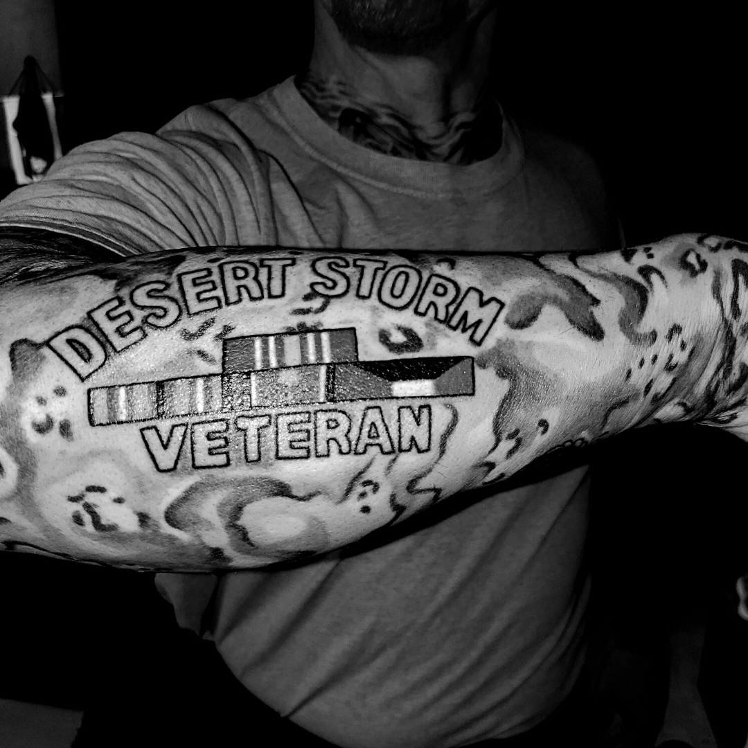Desert Storm Tattoos Mens Freedom Isnt Free I Paid For It Proud Desert