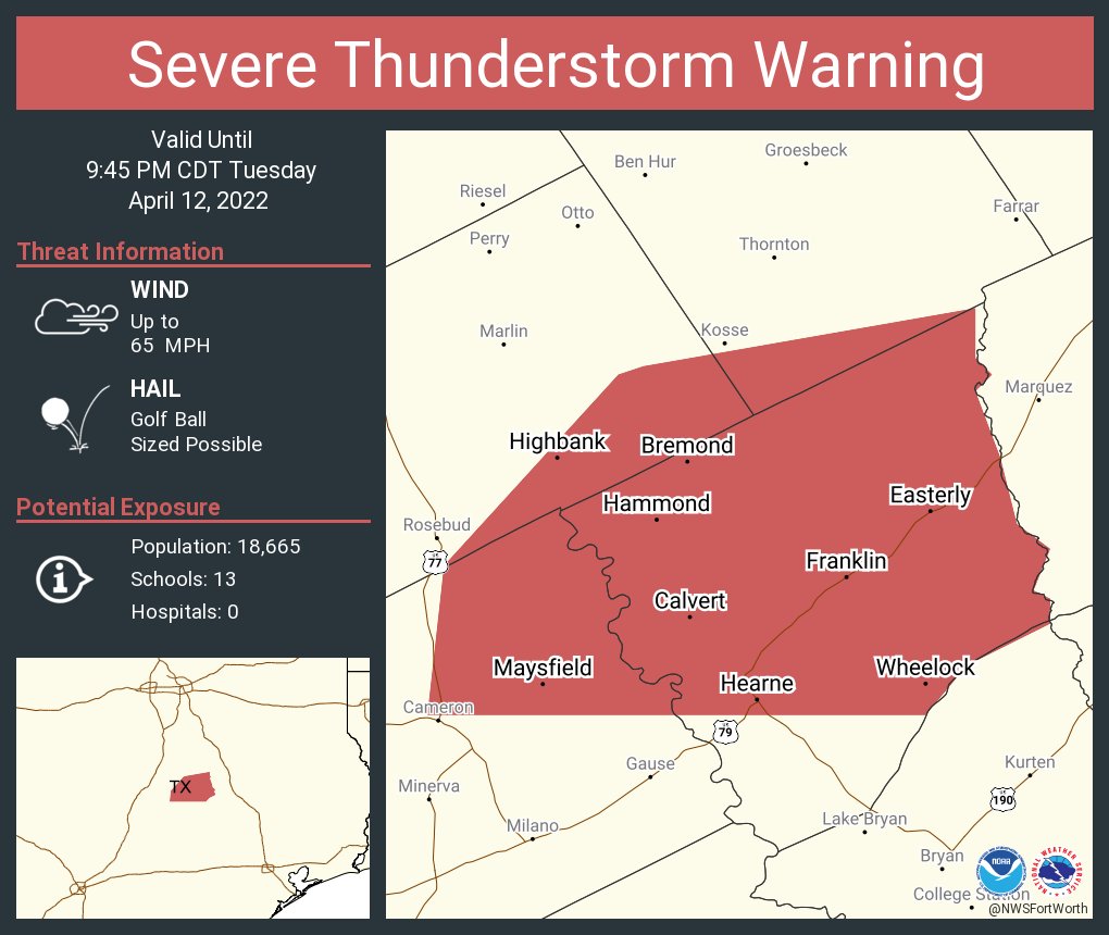 Nws Fort Worth On Twitter Severe Thunderstorm Warning Continues For