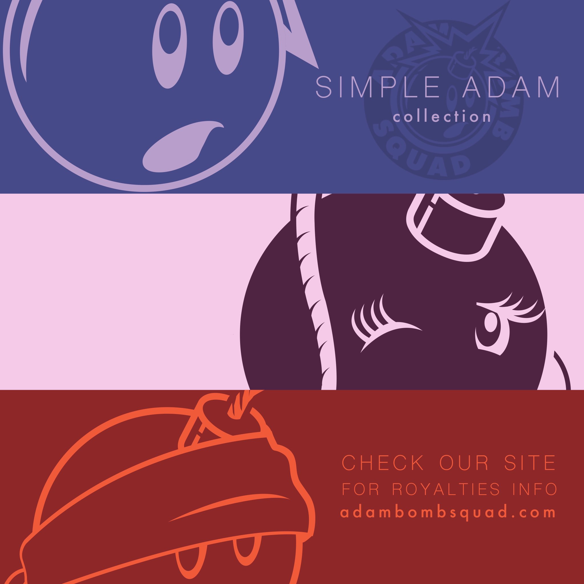 Adam Bomb Squad on Twitter: "The Simple Adam Collection is the 3rd experiment using ABS NFTs in ...