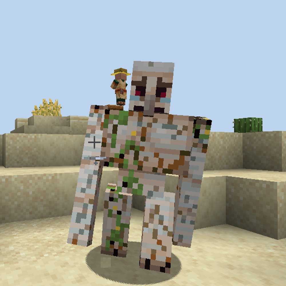 Minecraft Bedrock Golem