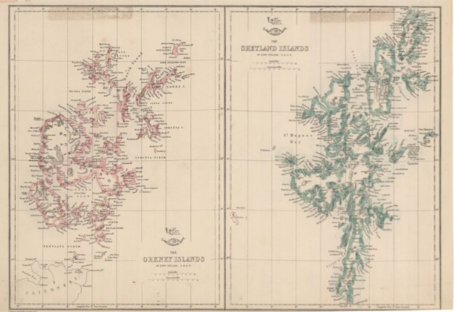 Fair Isle Scotland Map