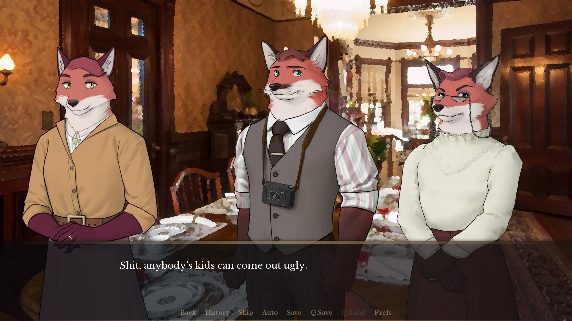 Furry VN Out Of Context on Twitter: "Sam Bi moment Suggested by: @anonstudent2077 Visual Novel ...