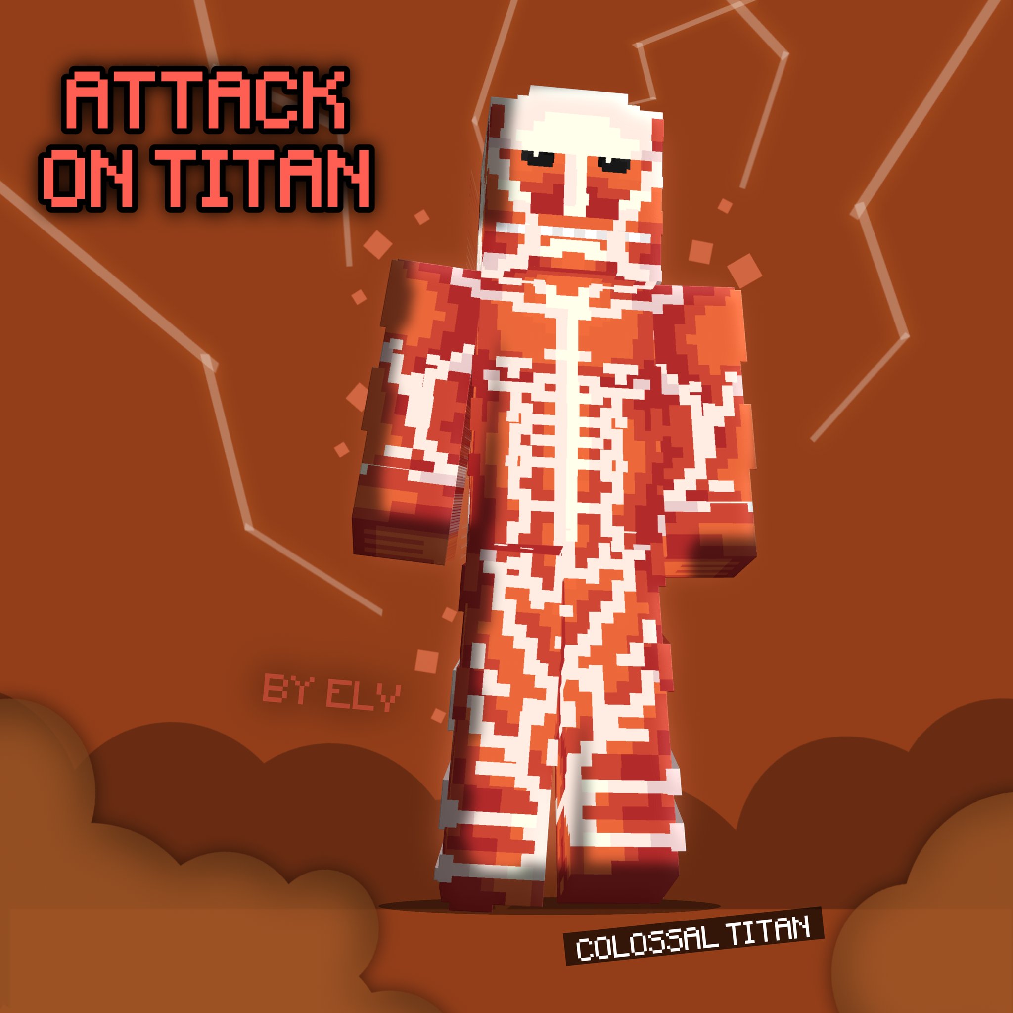 Attack On Titan Colossal Titan Minecraft Colossal (wall) Titan V.3