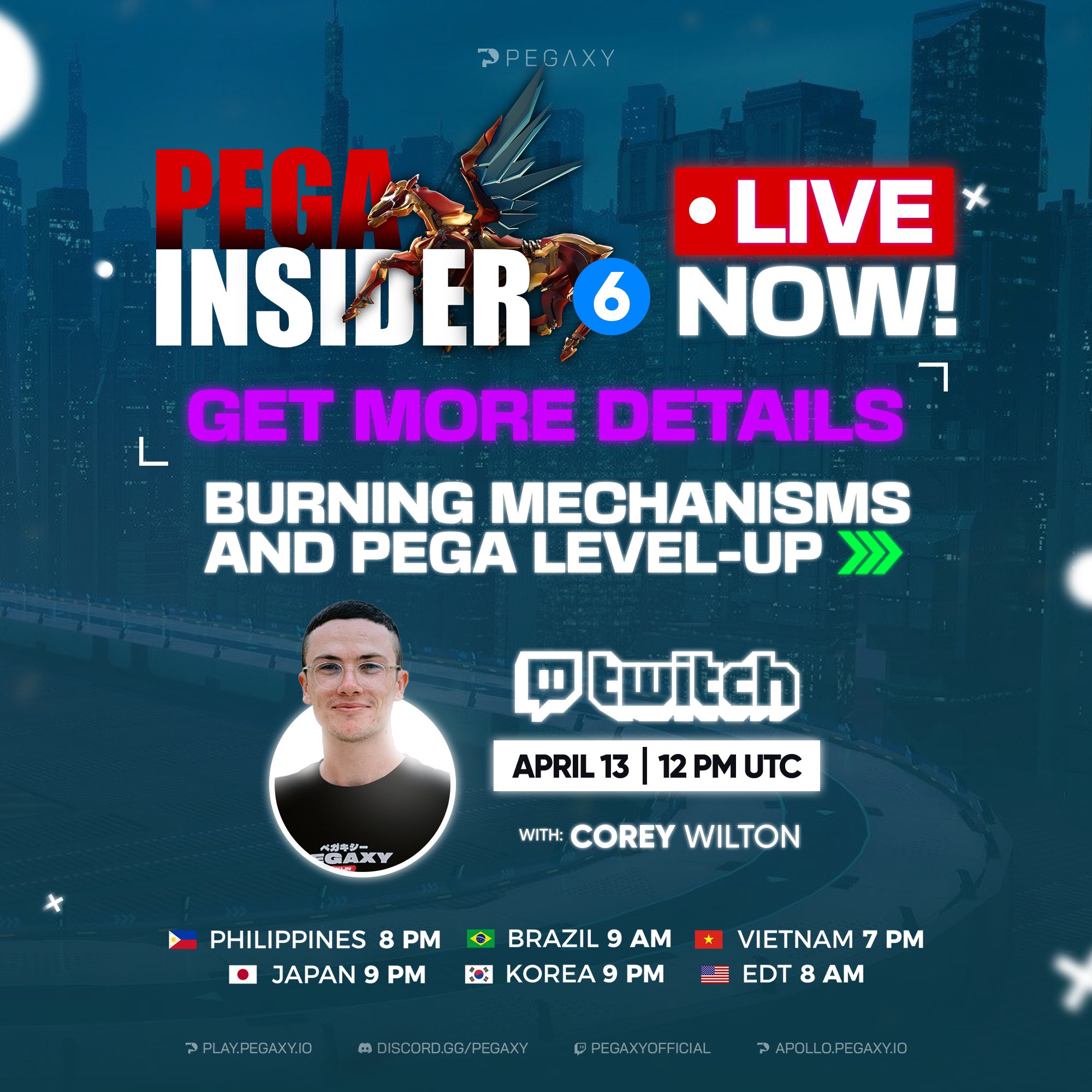 Pegaxy on Twitter: "Hop in! 🦘The 6th Pega Insider is now streaming.🚨 👉🏻 https://t.co/9MCkgD6PqQ ...