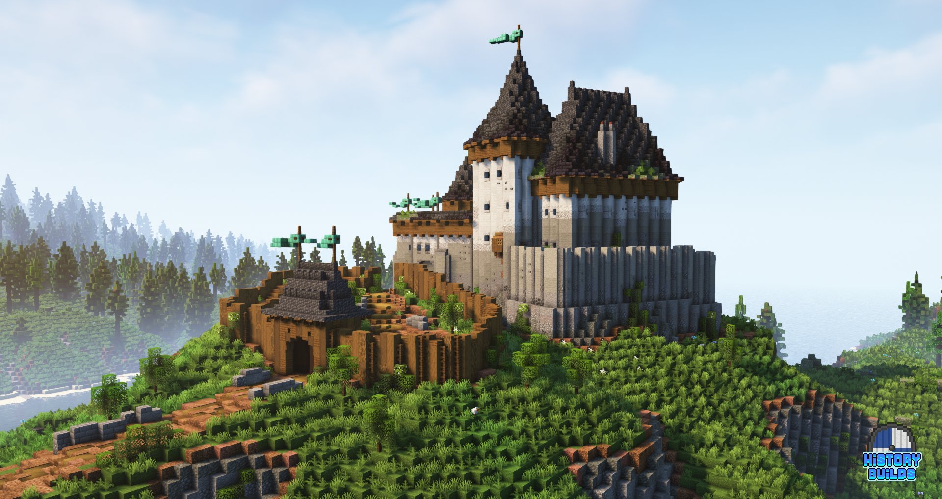 Minecraft Shaders Hd Castle