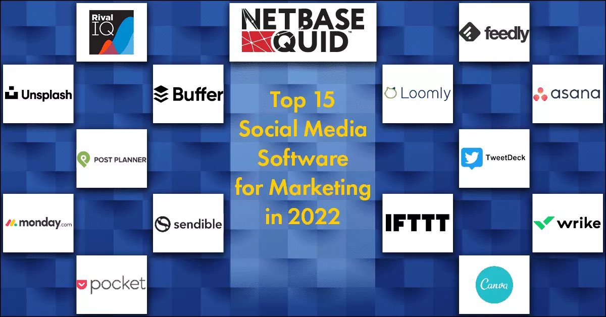 NetBase Quid on Twitter: "We’ve compiled a list of the top 15 #SocialMediaSoftware tools for ...