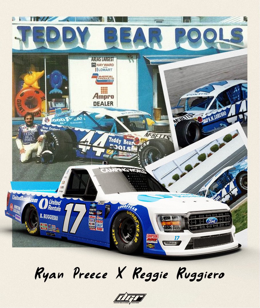 Ryan Preece Throwback - Reggie Ruggiero (Modified Legend) : r/NASCAR
