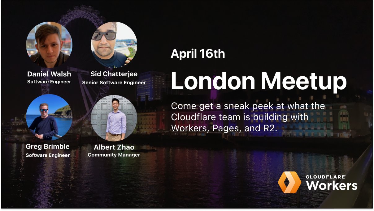Cloudflare on Twitter: "Join members of the Cloudflare team in our ...