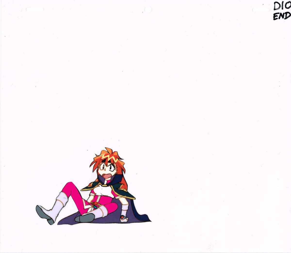 「Slayers Next Animation Cel and Douga of Lina from episode 14」Max6464の漫画