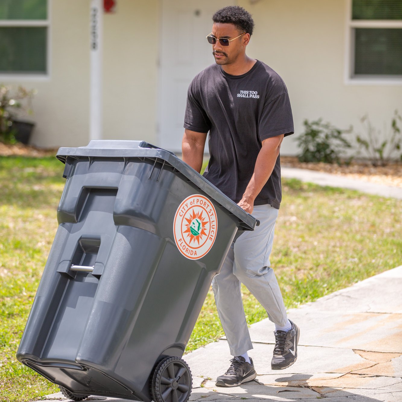 Someone Taking Out The Trash