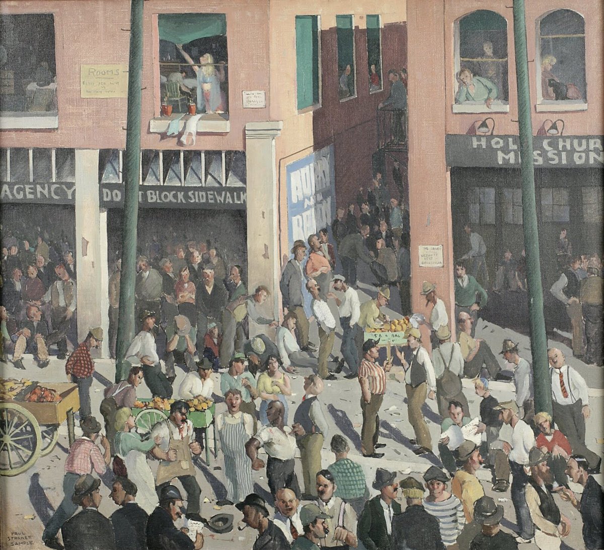 Unemployment -1931, Paul Starrett Sample (1896 -1974) was an American ...